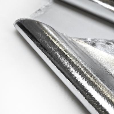 China Lightweight Aluminum Foil Glass Cloth Reflective Thermal Insulation 0.25mm for sale