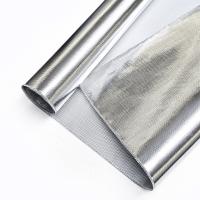 China Aluminum Foil Fiberglass Cloth Reflective Waterproof Heat Insulation 0.4mm for sale