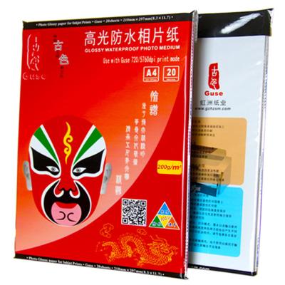 China 135G 3R High Resolution Cast Coated Photo Paper For Waterbased Inkjet Printers for sale