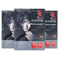 China Resin Coated A4 A3 200 Gsm Photo Paper , Luster Luster Photo Paper Double Sided for sale