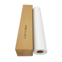 China Single Side Luster Wide Format Photo Paper 260gsm 44'' For Advertisement for sale