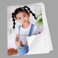 China 135gsm RC A3 Glossy Sticker Paper , Waterproof Inkjet Sticker Paper For Photo for sale