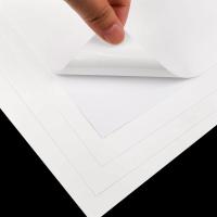 China RC Waterproof Self Adhesive Glossy Paper A4 135gsm Bright White for sale