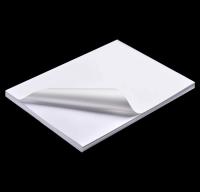 China 80gsm PP Sticker Paper , Glossy Photo Sticker Paper Printable A5 14.8*21CM for sale