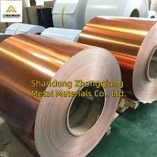 China Mill Finish Color Coated Aluminium Coil For H24 Temper Pre Coated Aluminium Coil for sale
