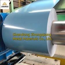 China Grey Painted Aluminium Coil Recyclable Aluminum Coil Roll Customized for sale