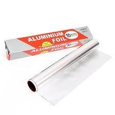 China Household Aluminium Foil Roll For Food Packaging 3m - 300m Length for sale