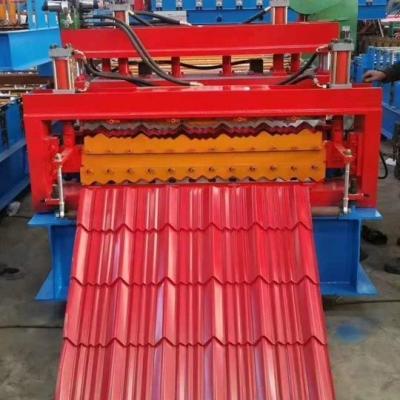 China Waterproof Construction Color Steel Tile Roof High Material Utilization Rate for sale
