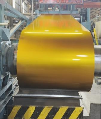 China Industrial Color Coated Steel Coils 0.5m - 12m Length Corrosion Resistance for sale