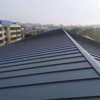 China Bending Resistance Aluminum-Magnesium-Manganese Panel Roof Tiles 100mm for sale