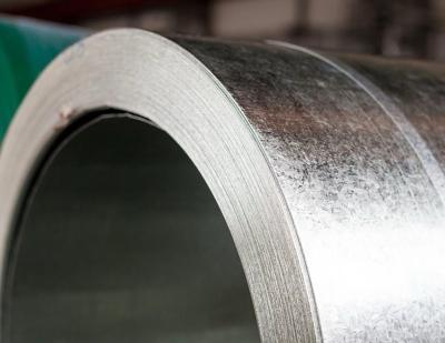China ASTM Construction Galvanized Zinc Alloy Steel Sheet Coils Tensile Strength 500 Megapascals for sale