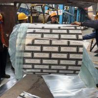 China Salt Spray Proof Printed Color Coated Steel Coil Colorfast For Southeast Asian Projects for sale