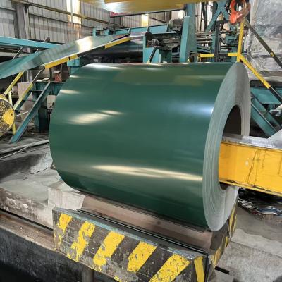 China ISO Certified Prepainted Steel Coil PPGI High Durability UV Resistant Construction Grade for sale