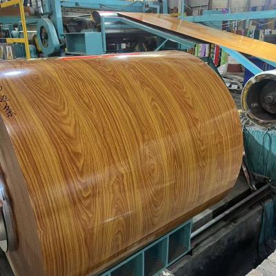 China High Quality Printed Color Coated Galvanized Steel Coil For Construction，Printed PPGI Coil。 for sale