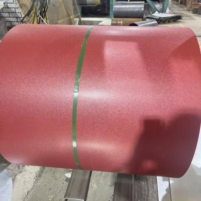 China Galvanized Color Coated Textured Embossed Steel Coil / Sheet for sale
