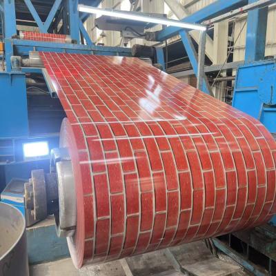 China Galvanized Color Coated Printed Steel Sheet Corrosion Resistant For Roof And Wall Construction for sale
