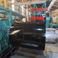 China Galvanized Color Coated Steel Coil, Reverse Coating, Black Backing for sale