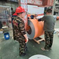 China Al Mg Mn PVDF Coating Color Coated Aluminium Coil High Strength Easy Processing for sale