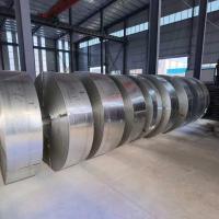 China Galvanized Steel Strip / Zinc Coated Steel Strip. skin pass treated for flatness and ductility. for sale