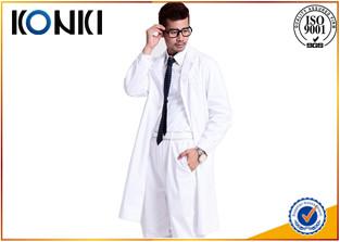 China Comfortable White Medical Scrubs Uniforms , Medical Lab Coats For Doctor for sale