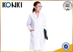 China Comfortable White Medical Scrubs Uniforms , Medical Lab Coats For Doctor for sale
