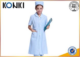 China Anti Chlorine White Medical Medical Scrubs And Uniforms , Pink Female Nurse Uniform for sale