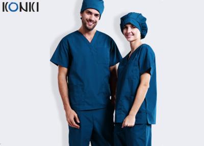 China V Neck Surgical Gown  Medical Scrubs Uniforms For Men And Women for sale