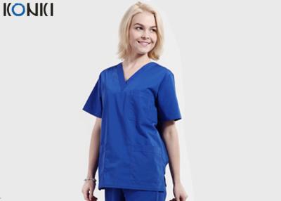 China V Neck Surgical Gown  Medical Scrubs Uniforms For Men And Women for sale