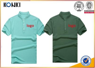 China Men'S Navy Color Personalized Polo Shirts Stand Collar Fashion T - Shirt for sale
