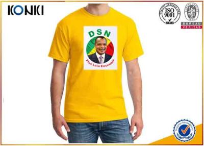 China OEM Election Campaign Custom T Shirt 100% Cotton For Election Advertising for sale