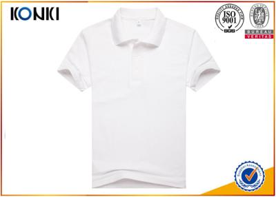 China Men Colorful Custom Polo Shirt With Heat Transfer / Silk Screen Print Logo for sale