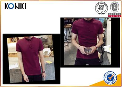 China Men'S Fashion Custom Polo Shirt / Embroidery Polo Shirt Contrast Color Neck for sale