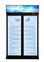 China Commercial Supermarket Ice Cream Gelato Display Freezer With Glass Door for sale
