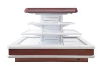 China Green & Health Upright Vertical Multideck Open Chiller For Milk In Supermarket for sale