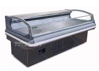 China Open Meat Showcase Chiller For Hypermarket Food Grade Stainless Steel for sale