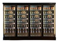 China Glass Door Multideck Display Refrigerator For Drink Yogurt Milk Beer Beverage for sale