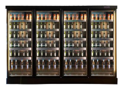 China Glass Door Multideck Display Refrigerator For Drink Yogurt Milk Beer Beverage for sale