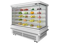 China 380v Open Vertical Plug In Multideck Display Chiller Commercial Refrigeration for sale
