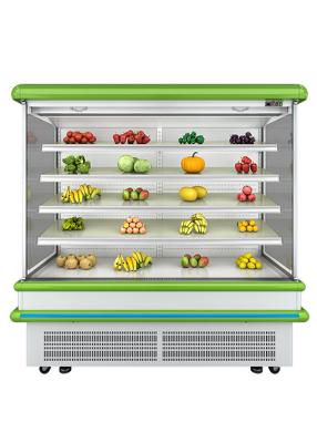 China Supermarket Large Multi-Layer Commercial Beverage Cooler Open Display for sale