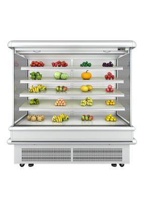 China Commercial Supermarket Multideck Open Front Chiller Air Curtain Refrigerator for sale