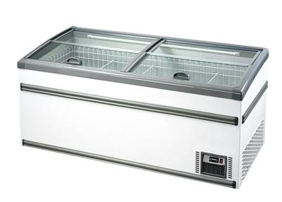 China Supermarket Refrigeration Equipment Island Deep Freezer For Ice Cream for sale