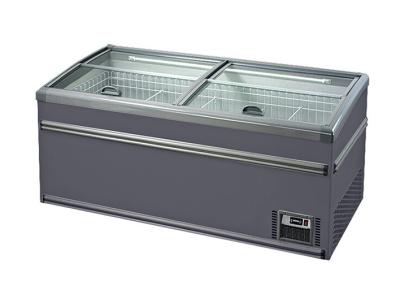 China Static Cooling Commercial Supermarket Combined Island Chest Display Freezer for sale