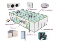 China Easy Install Size And Temperature Customized Cold Storage Room For Meat for sale