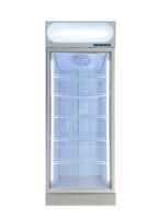 China Automatic Defrost Supermarket Glass Door Freezer For Frozen Product for sale