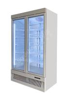 China Supermarket Equipment Showcase Commercial Glass 3 Door Upright Beverage Cooler for sale