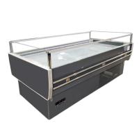 China Food Refrigerated Preservation Fruit Display Chiller For Store Open Type for sale