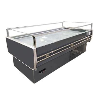 China Food Refrigerated Preservation Fruit Display Chiller For Store Open Type for sale