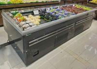 China Factory Supply Fruit Shop Open Display Cooler Island Type For Commercial Use for sale