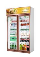 China GreenHealth LG Series 1 / 2 / 3 Glass-Door No-Fog Cold Drink Chiller 2–8°C Commercial Fridge for sale