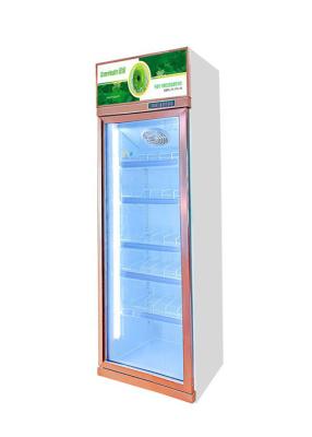 China LG-660 452L 320W Drinks Refrigeration Showcase Upright Commercial Cooler for sale